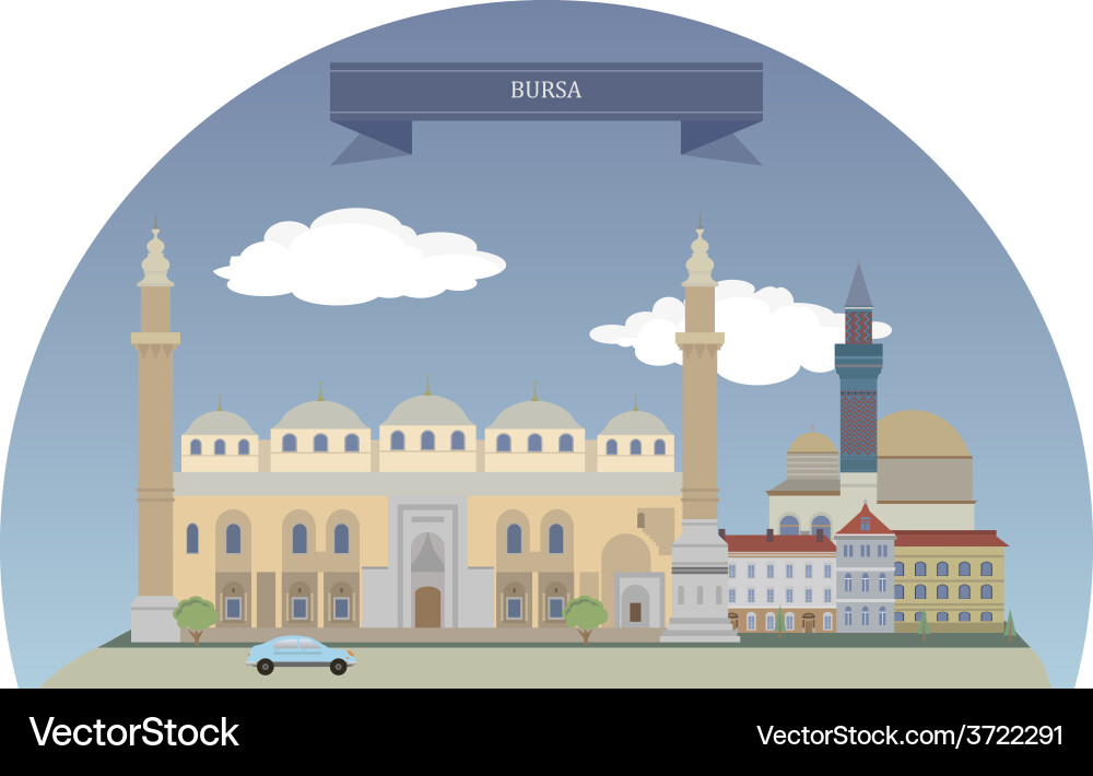Bursa Royalty Free Vector Image - VectorStock