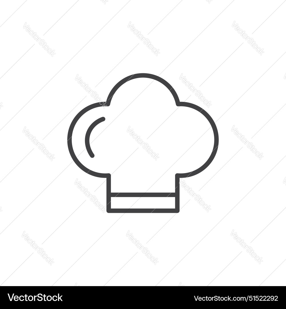Chef hat icon Royalty Free Vector Image - VectorStock