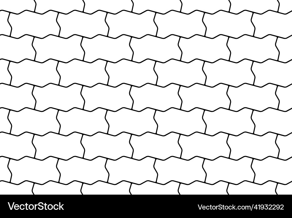 White seamless pattern of pavement Royalty Free Vector Image