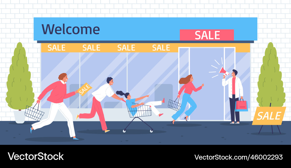 Big sale composition Royalty Free Vector Image