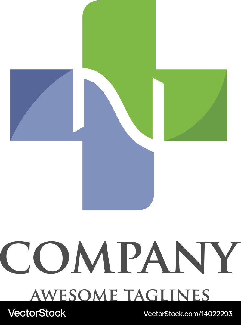 Buchstabe n mit Kreuzsymbol Lizenzfreies Vektorbild