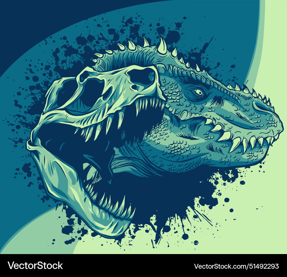 Tyrannosaurus rex Royalty Free Vector Image - VectorStock