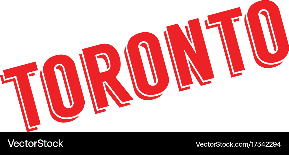 Toronto rubber stamp Royalty Free Vector Image