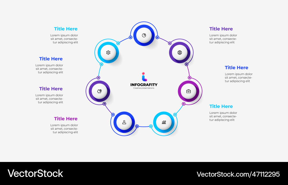 Diagram with seven circles connected by thin lines
