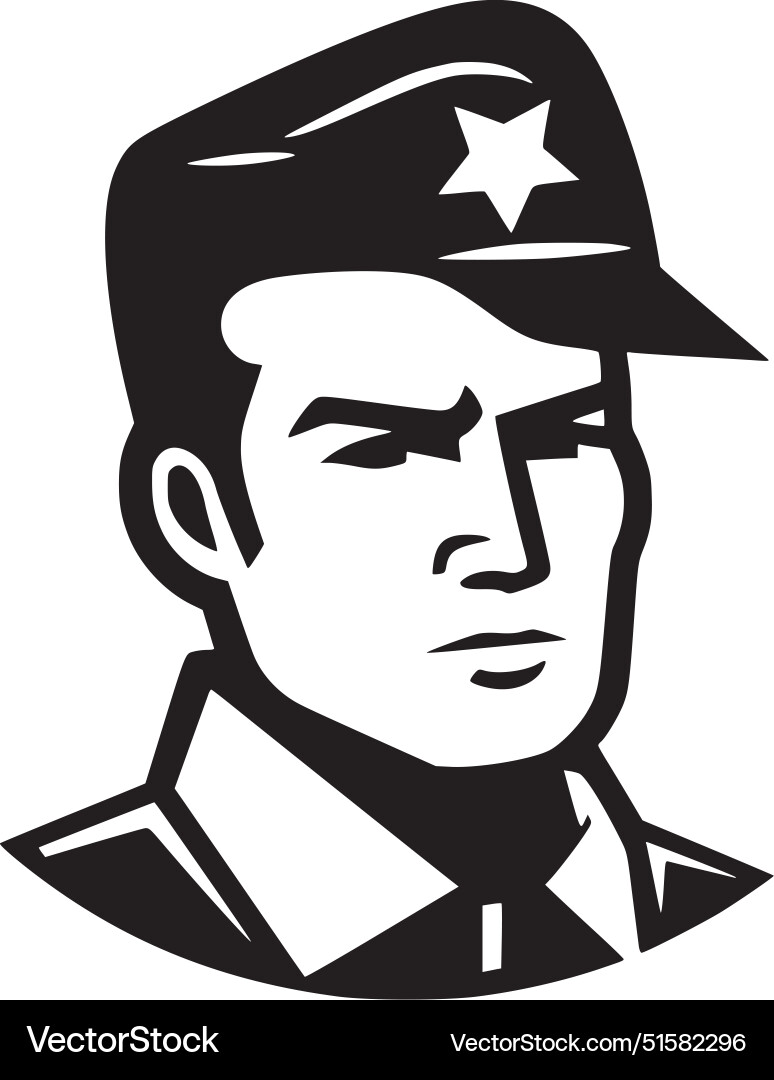 Army - minimalist and simple silhouette Royalty Free Vector