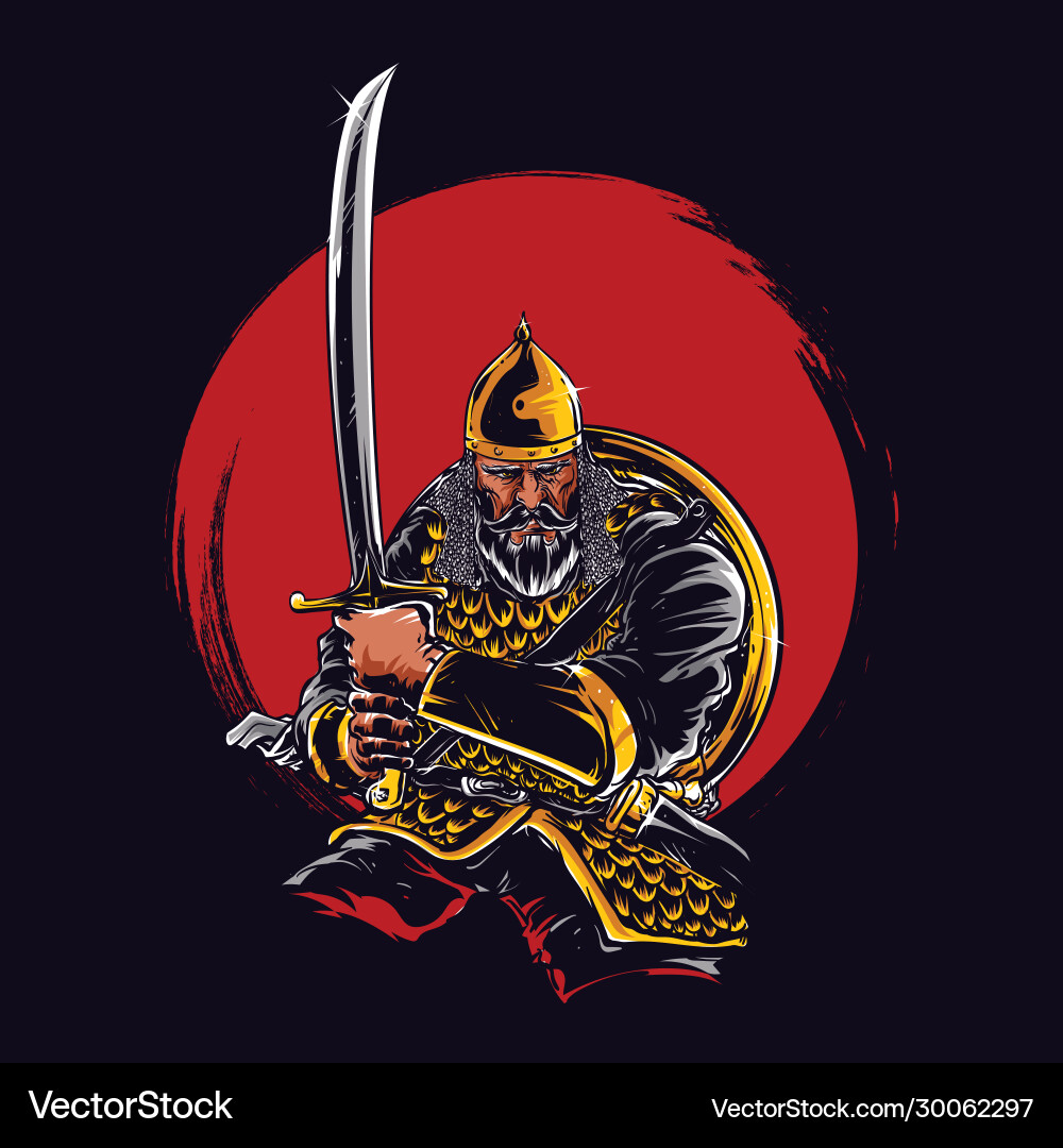 Muslim warior Royalty Free Vector Image - VectorStock