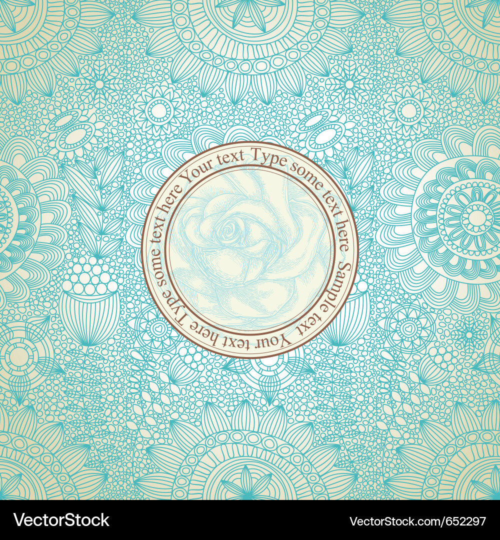Round Filigree Vector Images (over 7,900)
