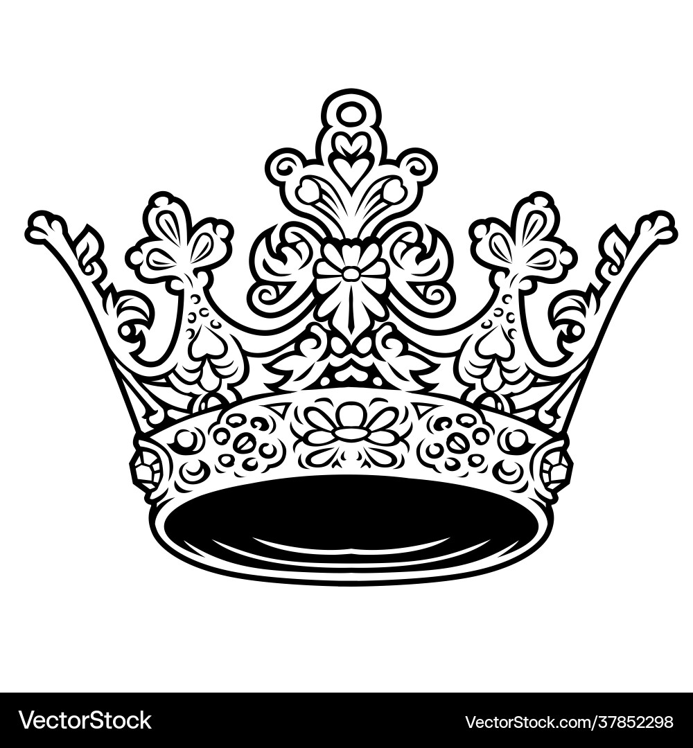 Queen Tiara Drawing