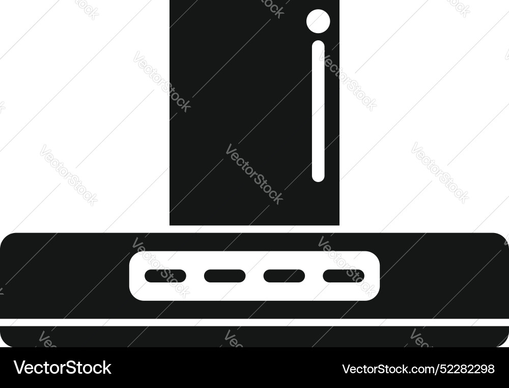Modern conditioner cooling room icon simple style Vector Image