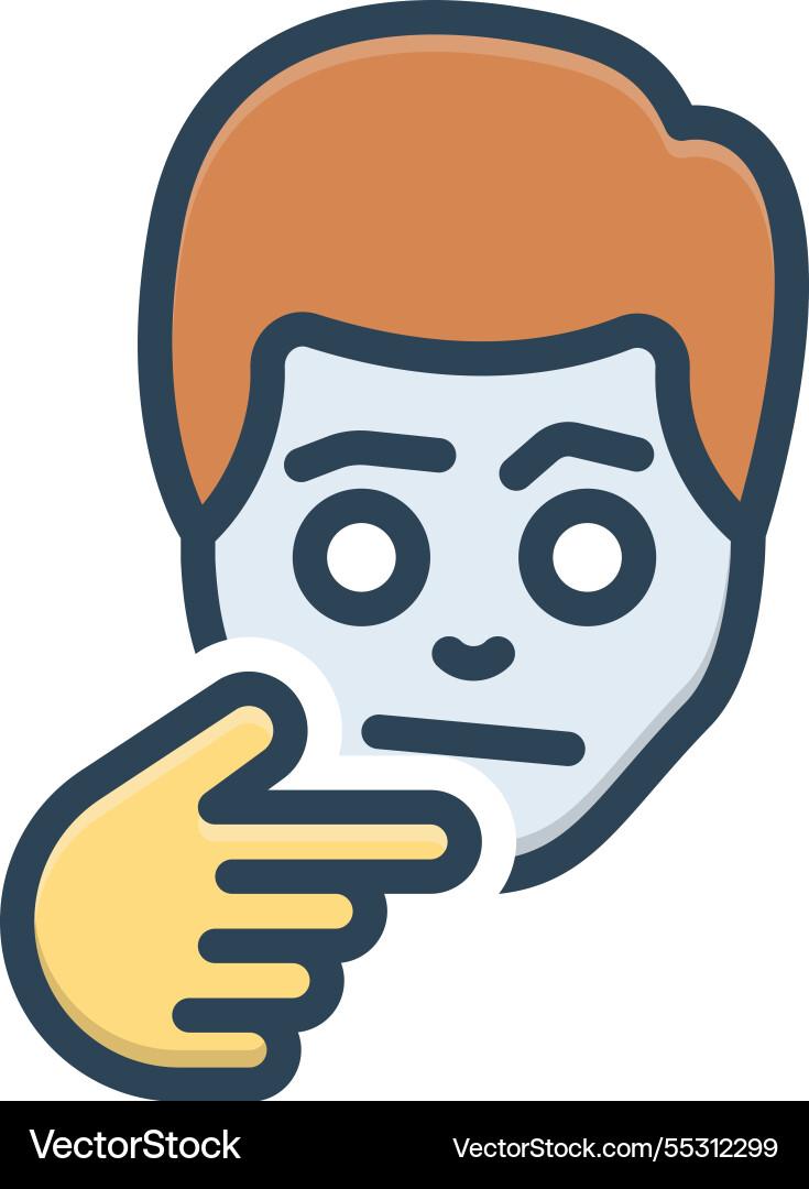 Curious Royalty Free Vector Image - VectorStock