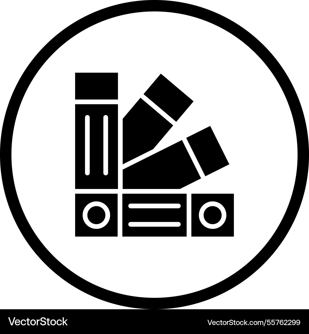 Pantone icon design Royalty Free Vector Image - VectorStock