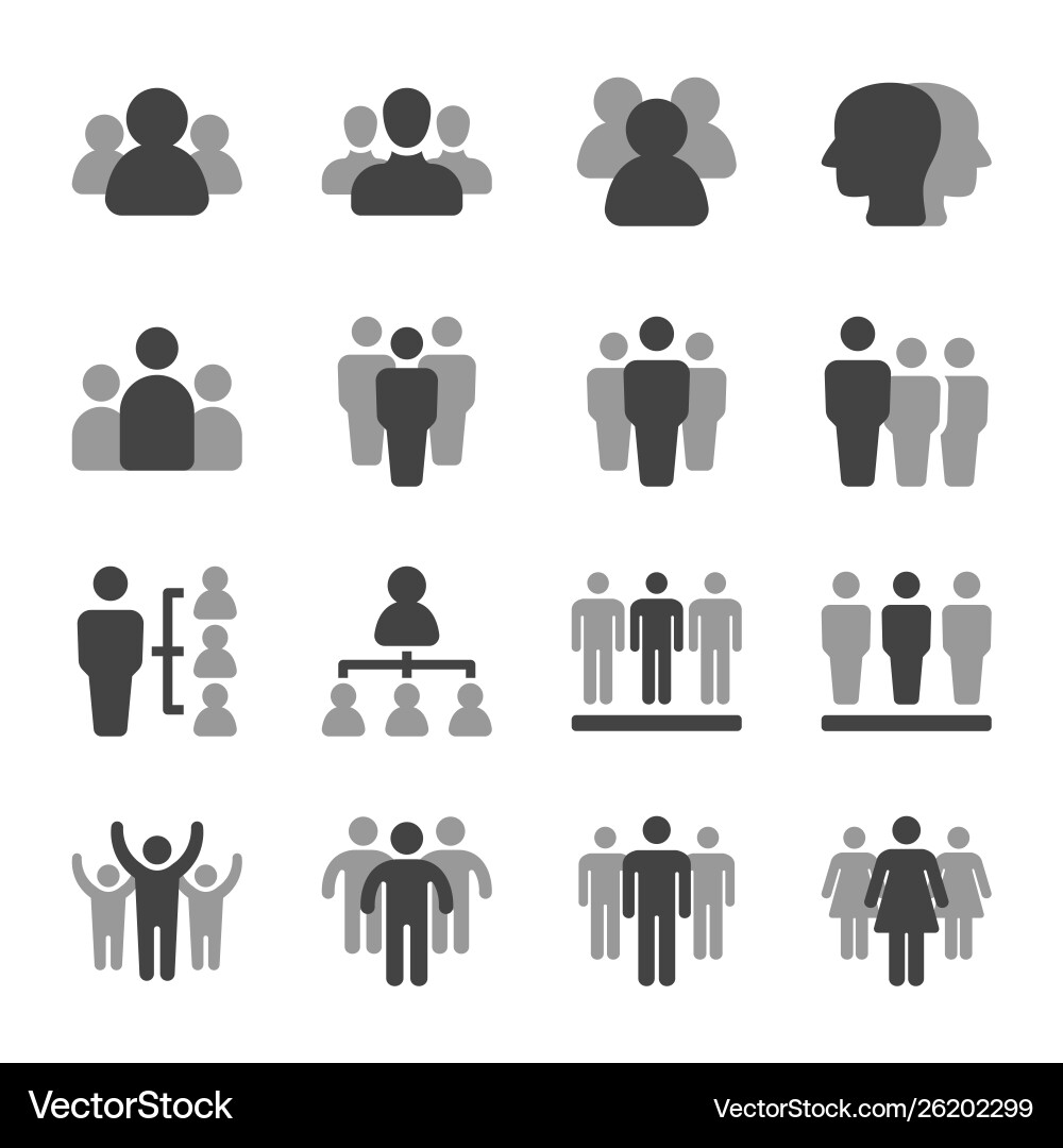 Group People Simple Vector Images (over 36,000)