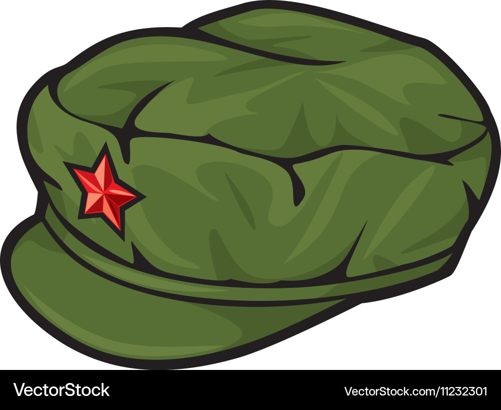 Red Star Hat China Vector Images (84)