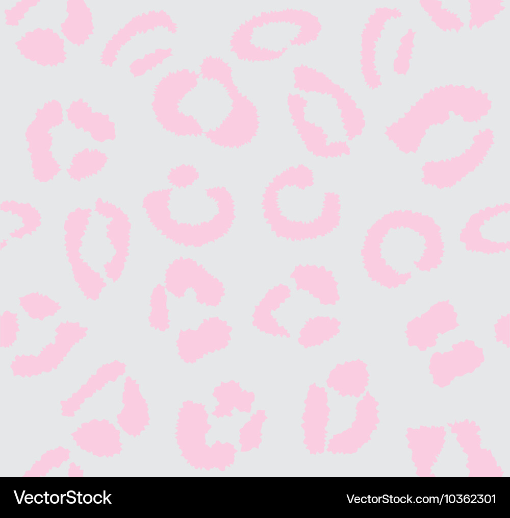 Leopard light pink Royalty Free Vector Image - VectorStock