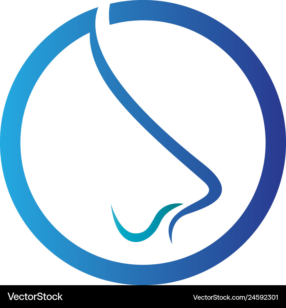 Nose icon Royalty Free Vector Image - VectorStock