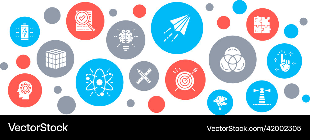 Artificial intelligence landing page layout Vector Image