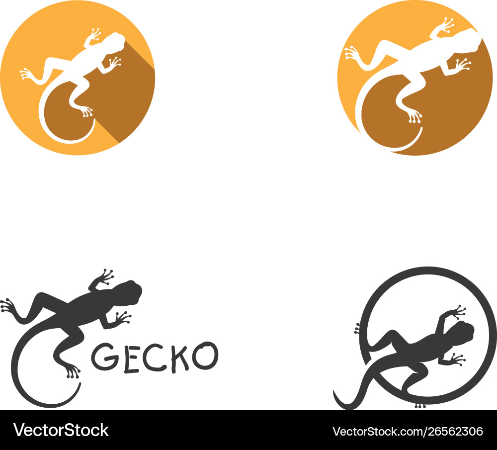 Gecko Logo Lizenzfreies Vektorbild - VectorStock