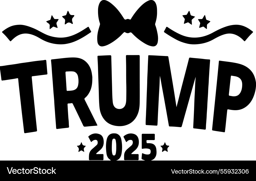 Trump image Royalty Free Vector Image - VectorStock