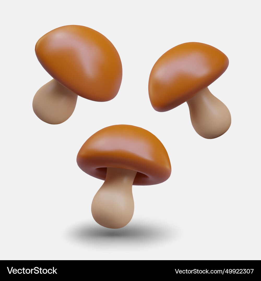 Composition of floating objects 3d Royalty Free Vector Image