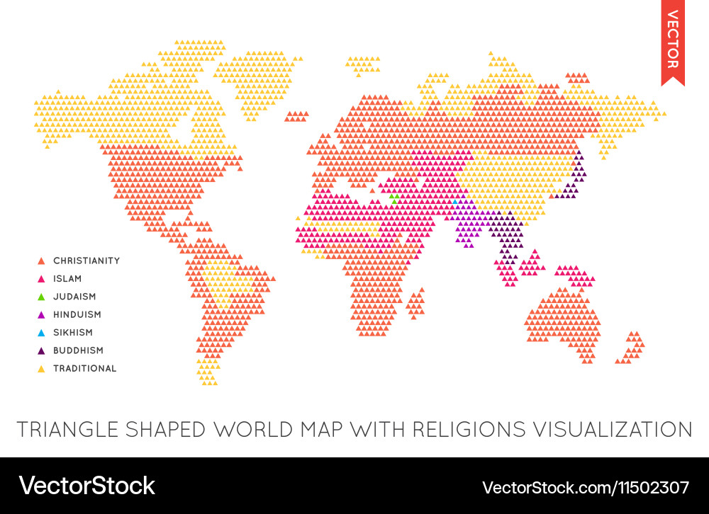 Flat world map infographic Royalty Free Vector Image