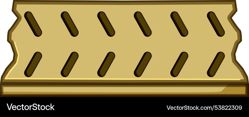 Lid drain cover cartoon Royalty Free Vector Image