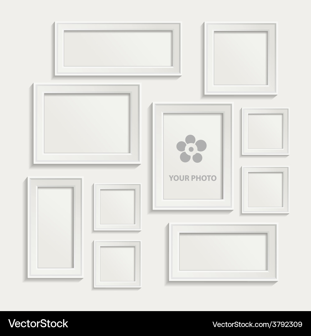Photo frame Royalty Free Vector Image - VectorStock