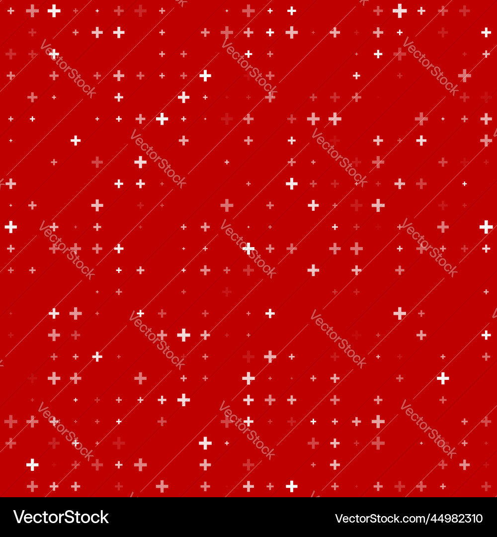 Plus hospital pattern medical background Vector Image