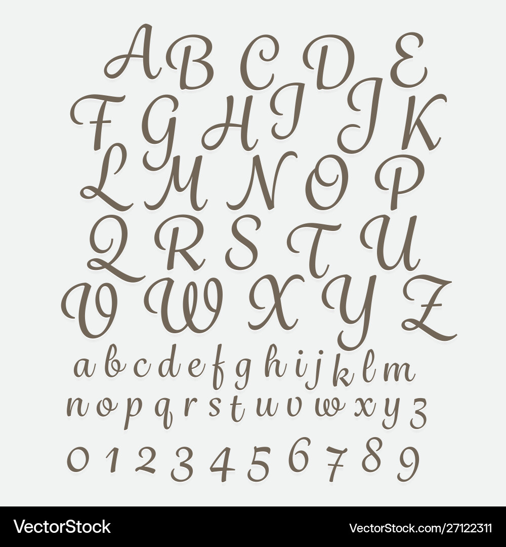 Diffe Types Of Alphabets Styles - Infoupdate.org