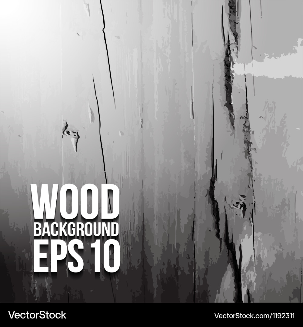 Rustic Gray Wood Texture Royalty Free Vector Image