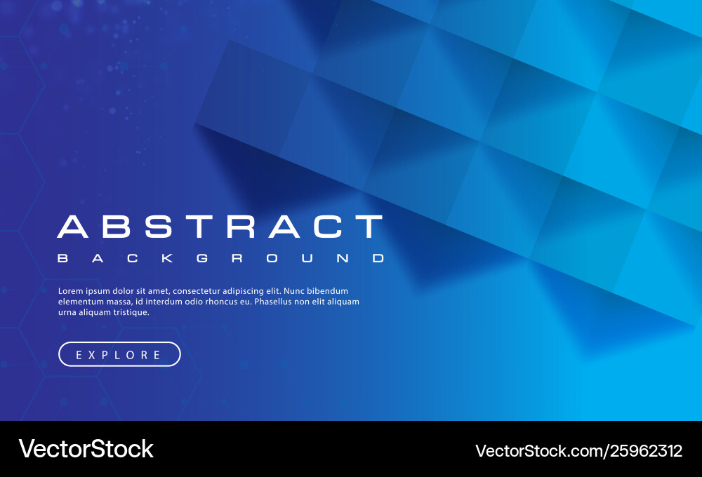 Abstract Blue Sky Background Royalty Free Vector Image