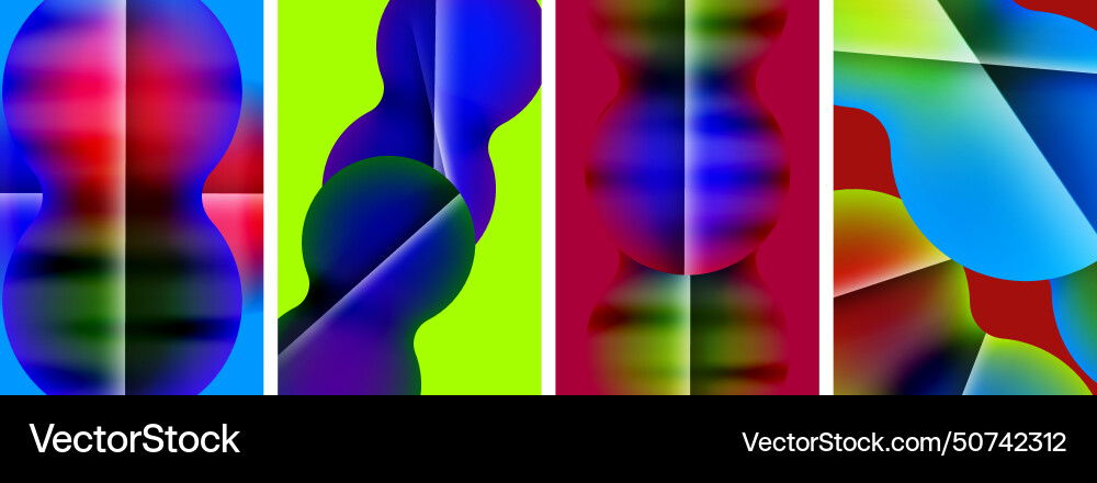 Abstract colors backgrounds Royalty Free Vector Image