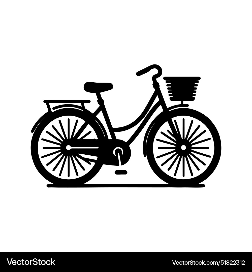 Cycle silhouette Royalty Free Vector Image - VectorStock