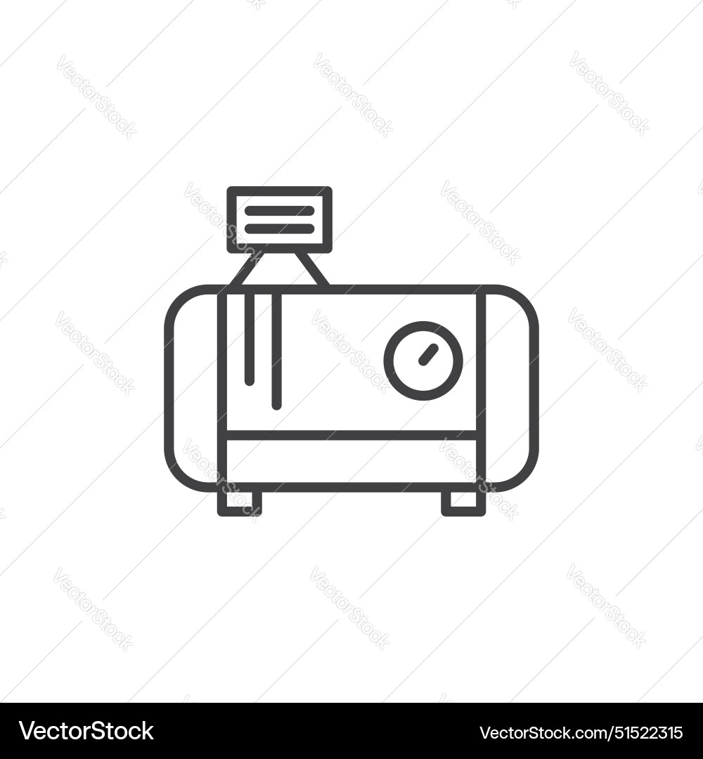 Compressor icon Royalty Free Vector Image - VectorStock