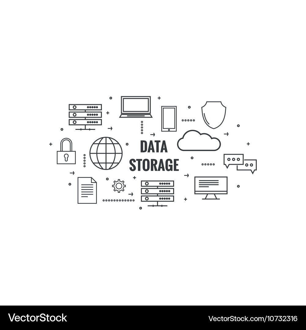 Network cloud computing Royalty Free Vector Image