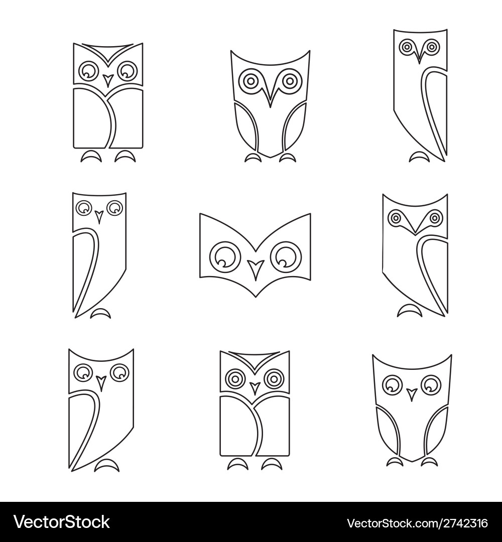 Owl Royalty Free Vector Image - VectorStock