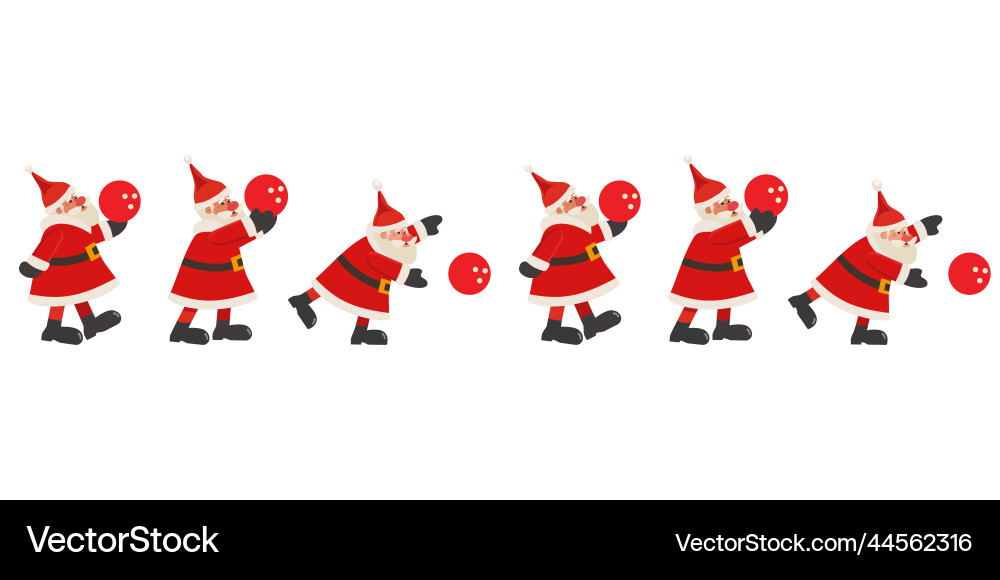 Santa Bowling Vector Images (over 510)