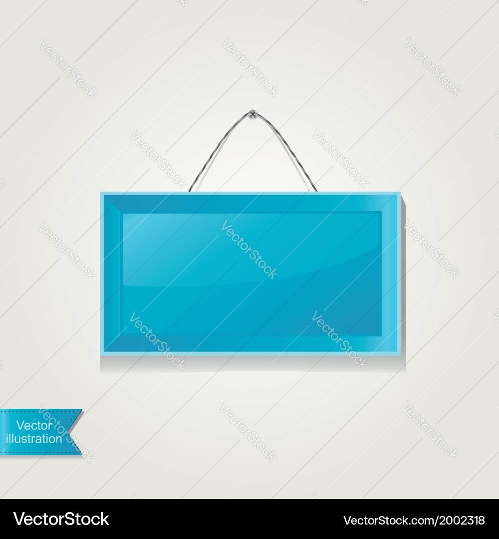 Signboard Royalty Free Vector Image - VectorStock