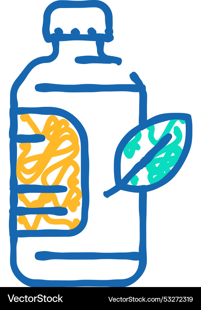 Water for face icon doodle Royalty Free Vector Image