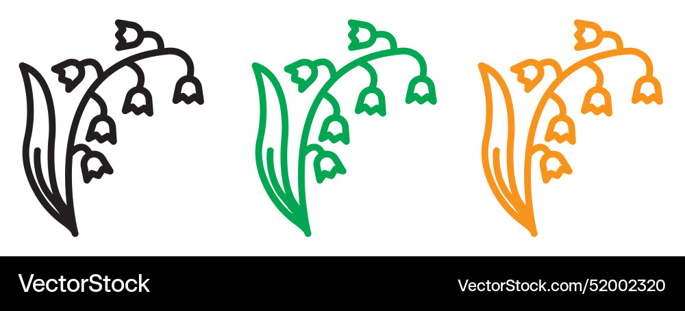 Delicate lily icon emphasizing floral beauty Vector Image