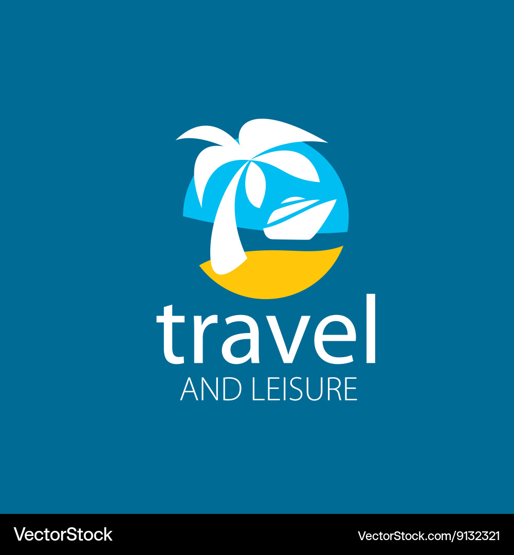 Logo travel Royalty Free Vector Image - VectorStock