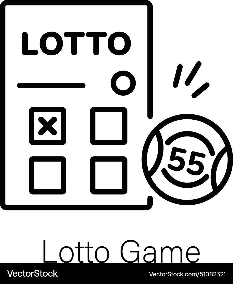Lotto game Royalty Free Vector Image - VectorStock
