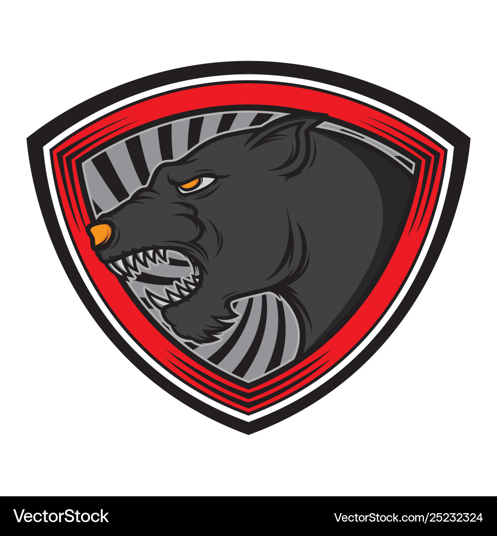 Dog club logo Royalty Free Vector Image - VectorStock