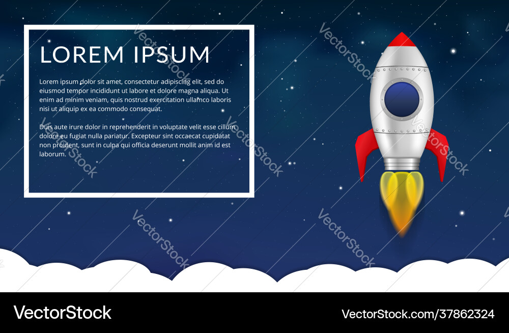 Rocket Royalty Free Vector Image - VectorStock