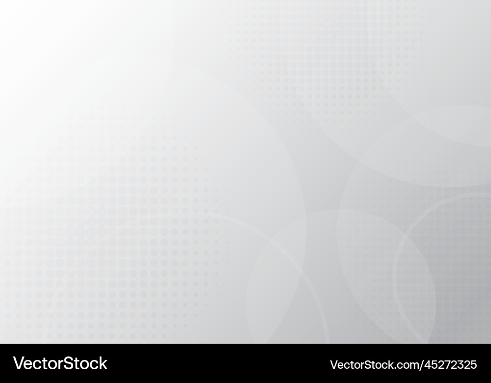 Abstract white circle template design Royalty Free Vector