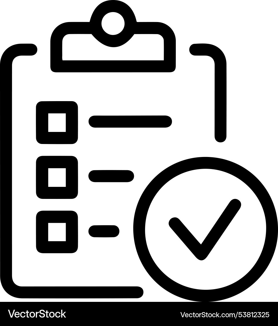 Order confirmation icon Royalty Free Vector Image