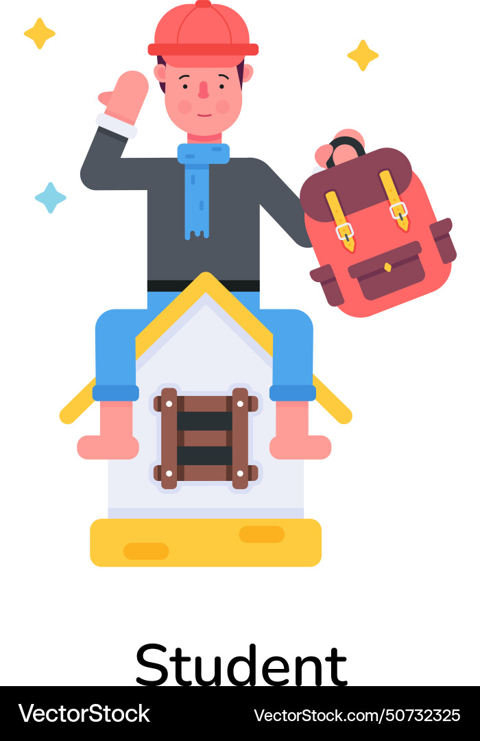 Student Royalty Free Vector Image - VectorStock