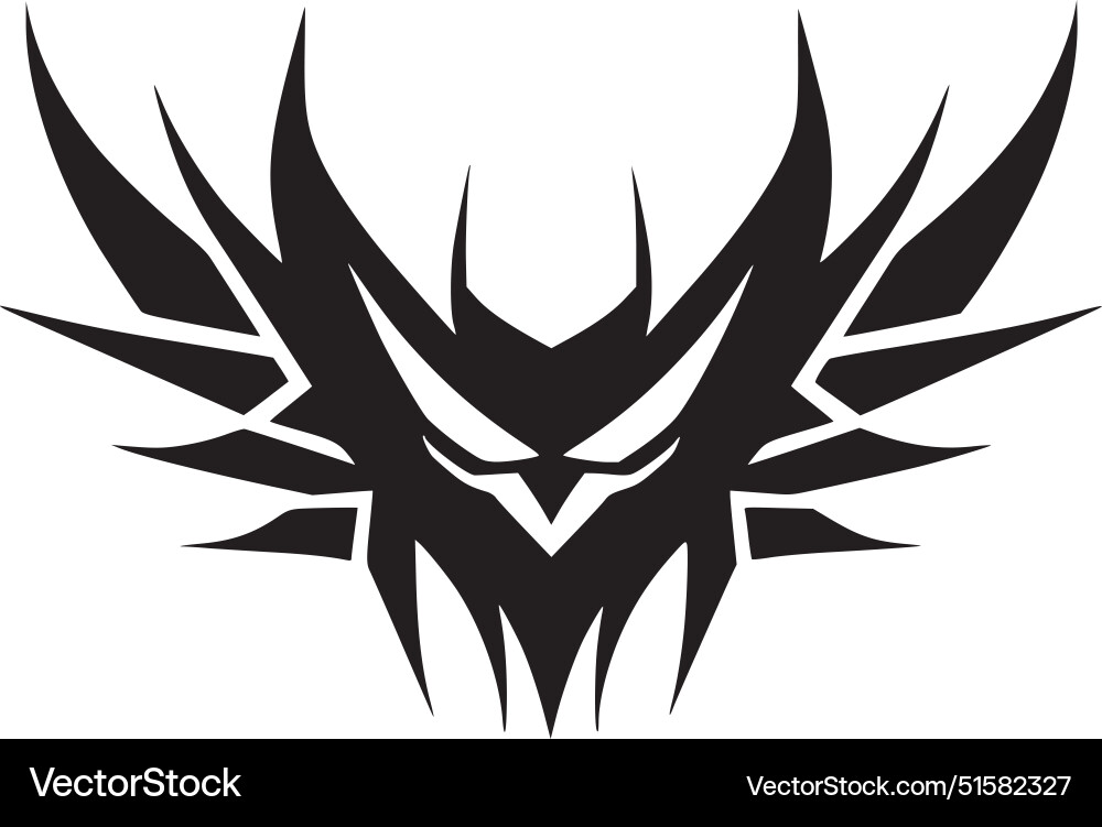 Bat - high quality logo ideal for t-shirt Vector Image