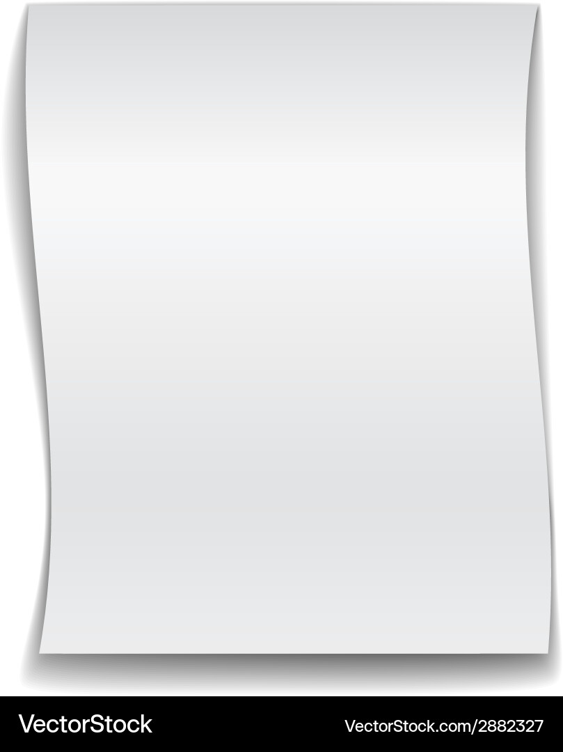 White wavy paper Royalty Free Vector Image - VectorStock