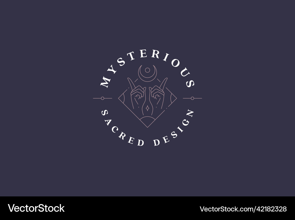 Mystery human hands forefinger pointing up Vector Image