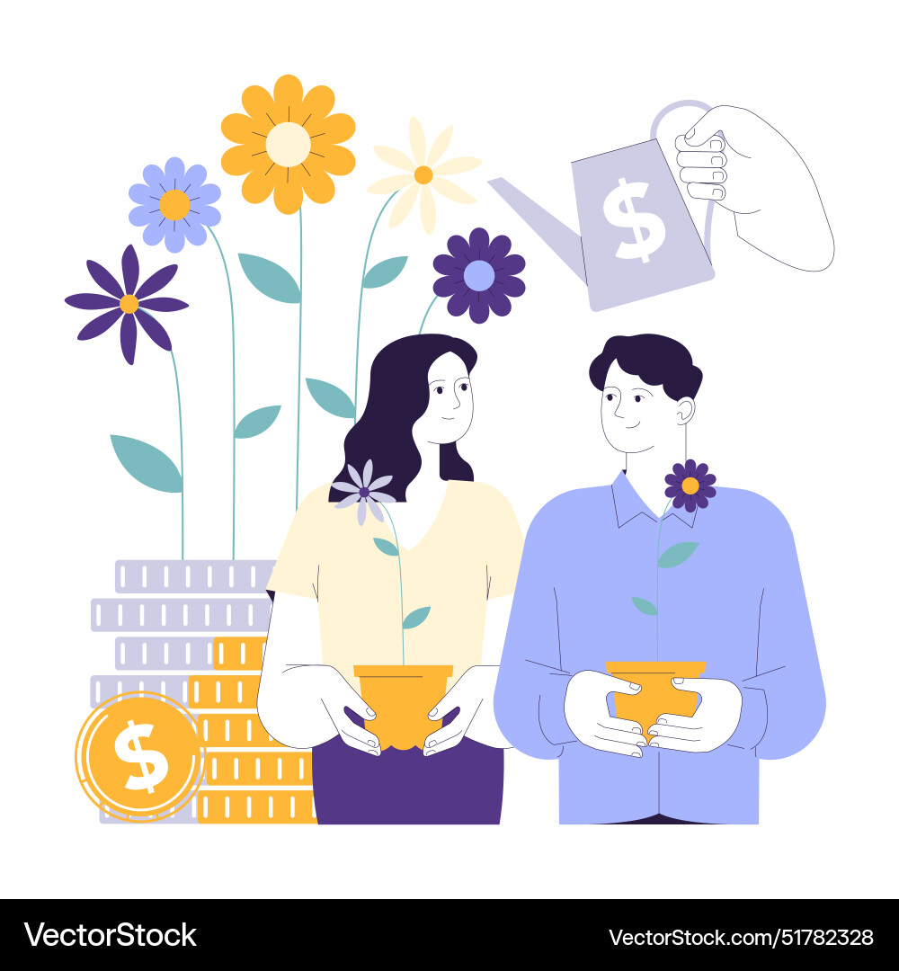 Social equity equal wealth distribution Royalty Free Vector